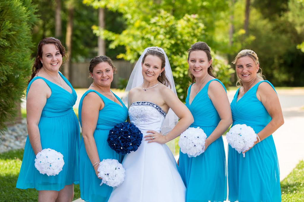 Blue Wedding Theme - TheBridesBouquet.com