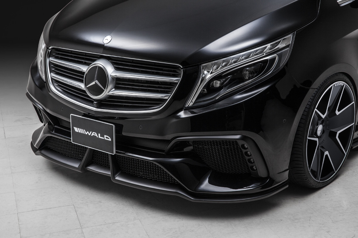 Mercedes V-Class Sports Line W447 2015> Wald Black Bison Edition Body ...