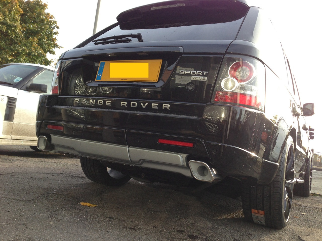 RANGE ROVER SPORT AUTOBIOGRAPHY STYLE REAR BUMPER FOR 2005-2009 ...