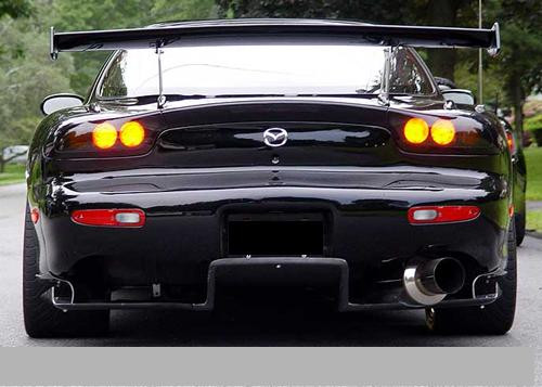 Mazda RX7 FD3S Black GRP Rear Diffuser Body Kit - Meduza Design Ltd