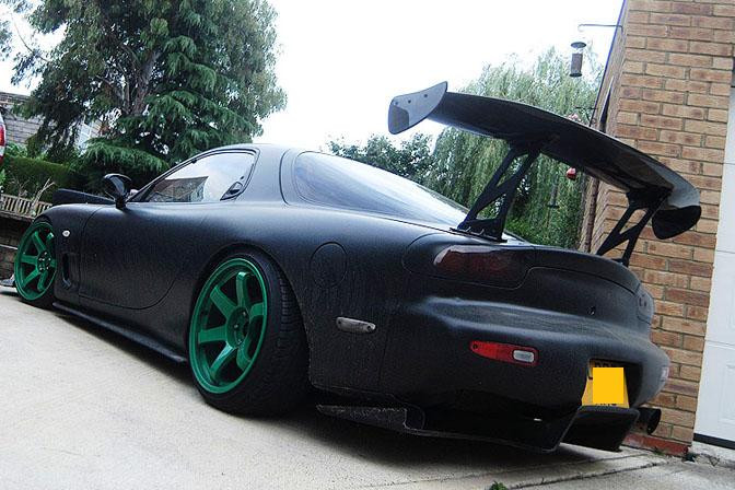 Mazda RX7 FD3S Black GRP Rear Diffuser Body Kit - Meduza Design Ltd