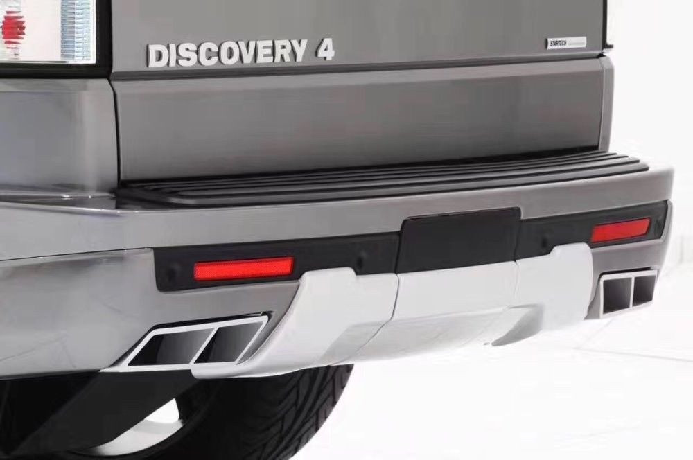 Land Rover Discovery 3 & 4 SR Rear Bumper with Tips - Meduza Design Ltd
