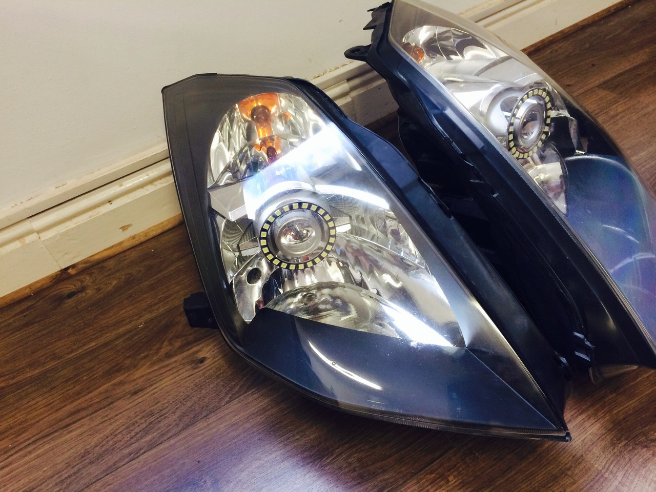 Nissan 350Z LED Headlight Conversion - Meduza Design Ltd