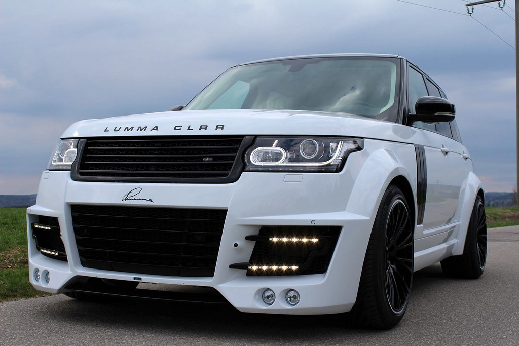 Range Rover Vogue Lumma CLR R Body kit Installed & Painted - Meduza ...
