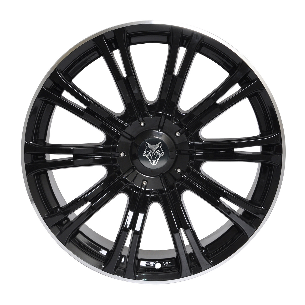 20" Wolfrace Design Vermont Sport Black Alloy Wheels - Meduza Design Ltd