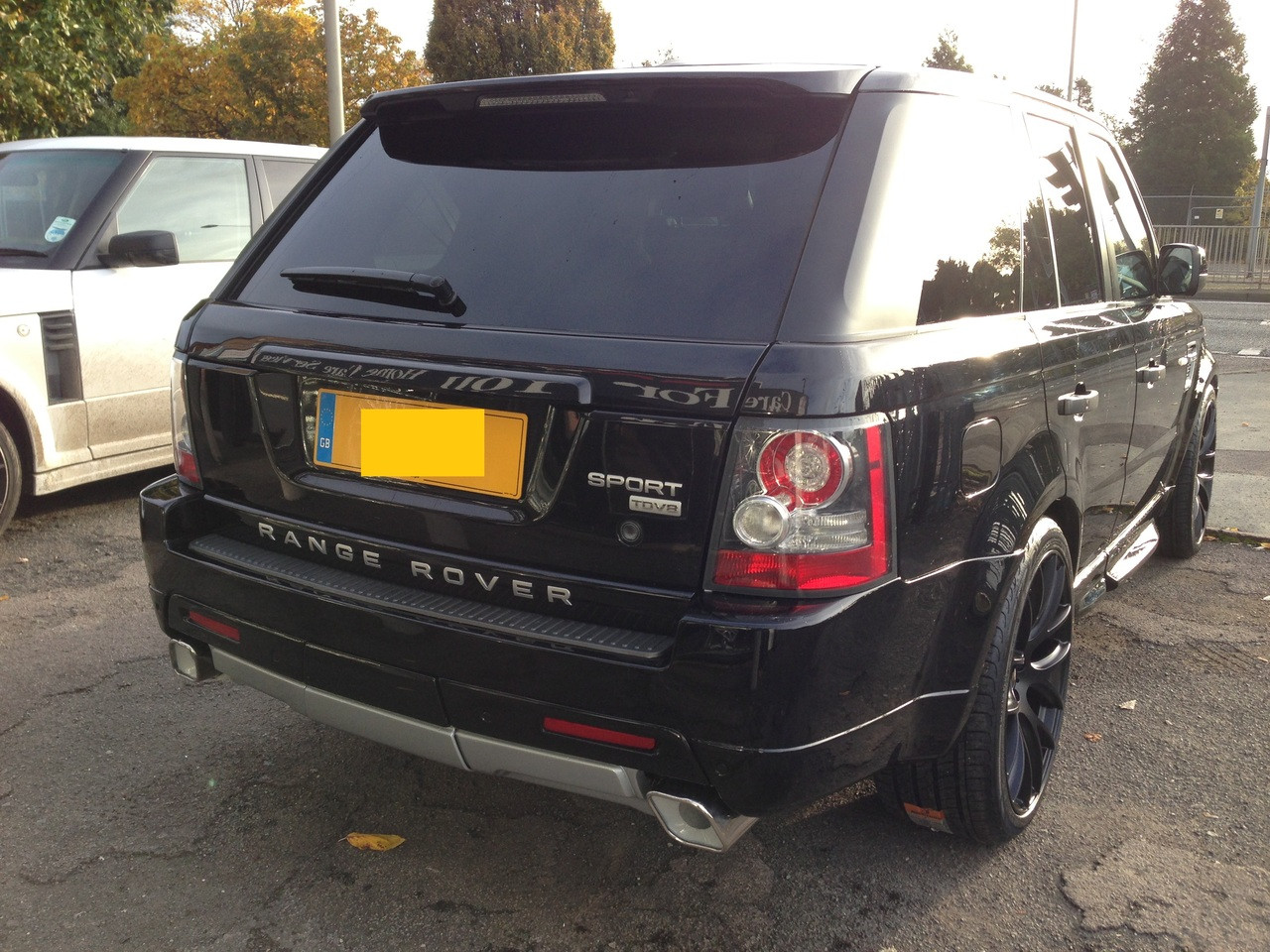 RANGE ROVER SPORT AUTOBIOGRAPHY STYLE REAR BUMPER FOR 2005-2009 ...
