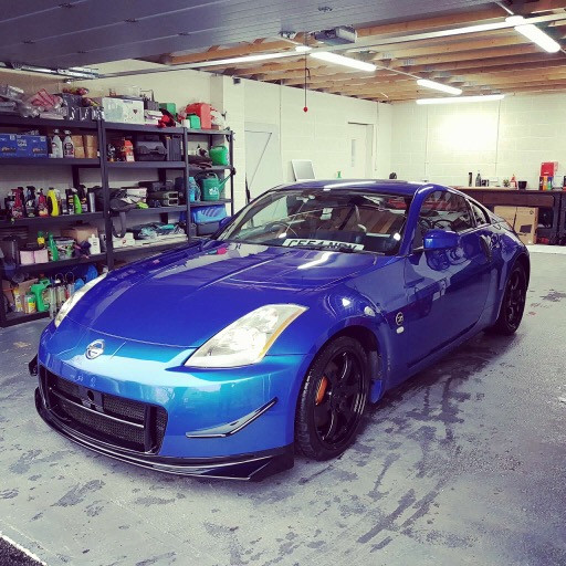 Nissan 350Z Z33 Nismo N2 Style Front bumper with canards - Meduza ...