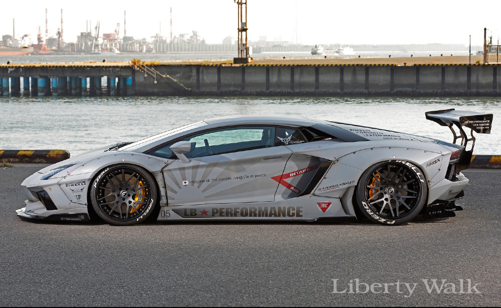Lamborghini Aventador Liberty Walk Bodykit Type 2 - Meduza Design Ltd