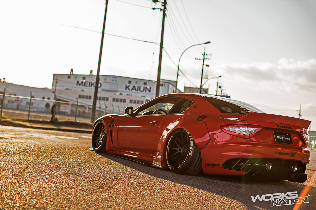 Maserati Granturismo Liberty Walk Body Kit - Meduza Design Ltd