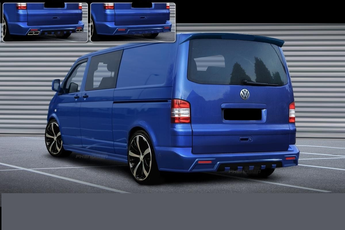 Volkswagen T5.1 PH Rear Bumper - Meduza Design Ltd