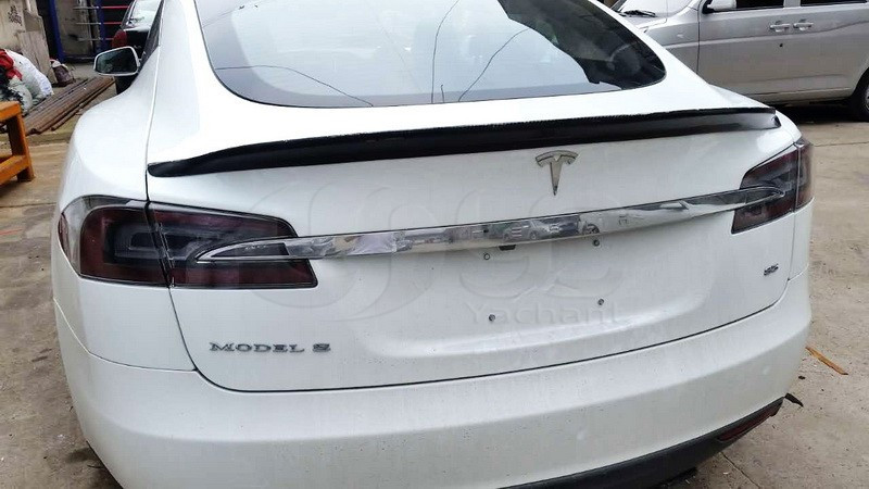 Tesla Model S Boot Lid Spoiler by Meduza Design - Meduza Design Ltd