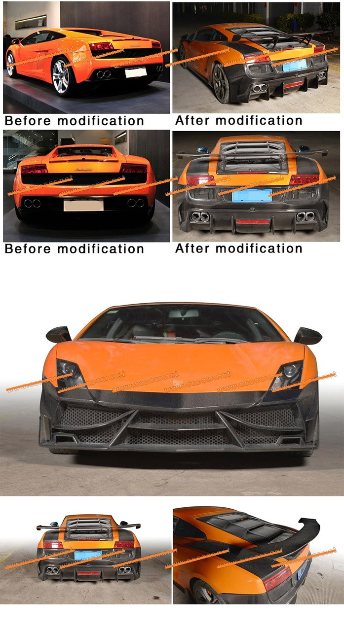 Lamborghini Gallardo LP700 Style Body Kit - Meduza Design Ltd