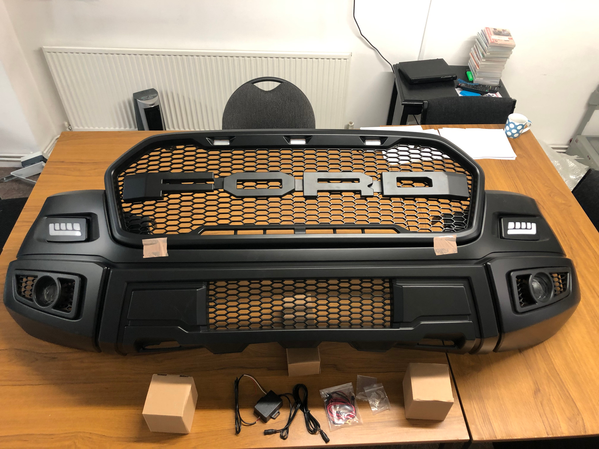 Ford Ranger Raptor Style Front Bumper 2016-2019 - Meduza Design Ltd