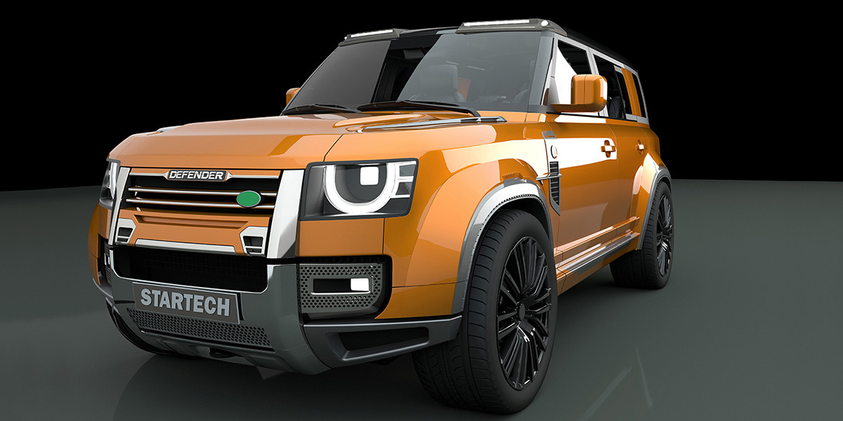 Land Rover Defender 2020> Startech Front Apron Body Kit - Meduza Design Ltd