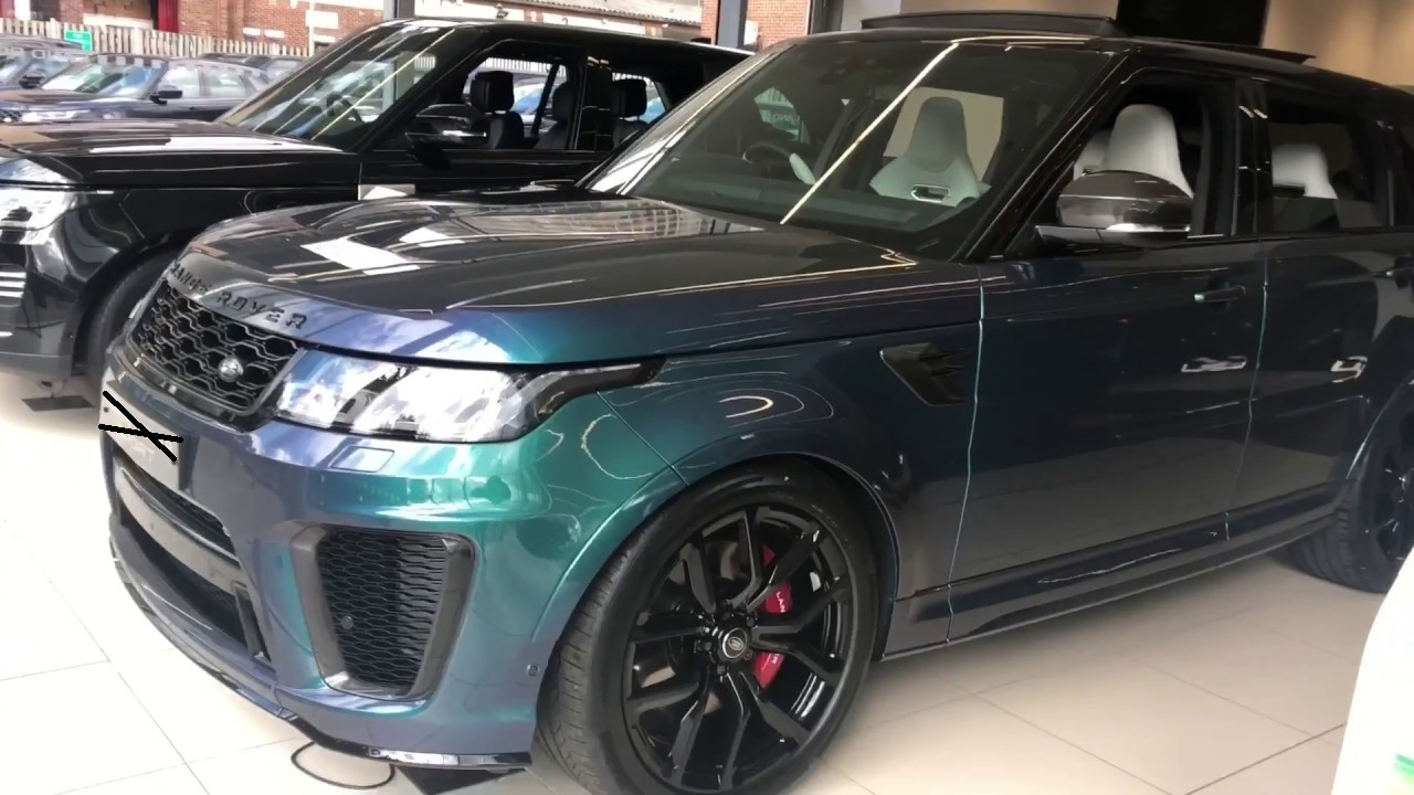 Range Rover Sport L494 2020 SVR Style Bonnet - Meduza Design Ltd