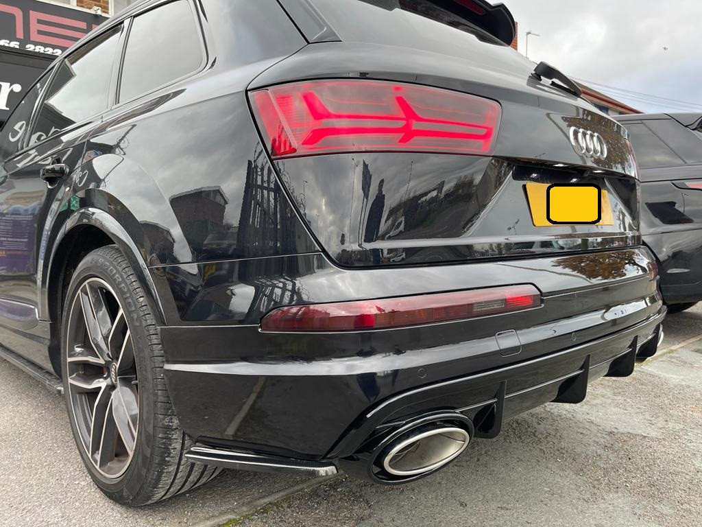 Audi Q7 RSQ7 Rear Diffuser 2016> - Meduza Design Ltd