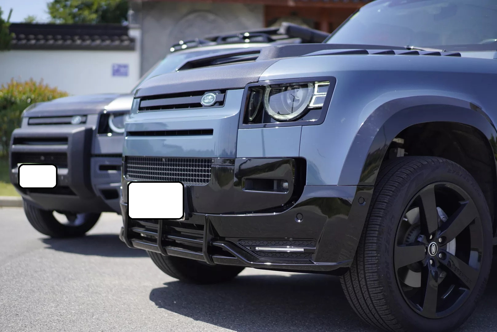 Land Rover Defender 2020> 90 & 110 LDFL Front Lip DRL Side Pods ...