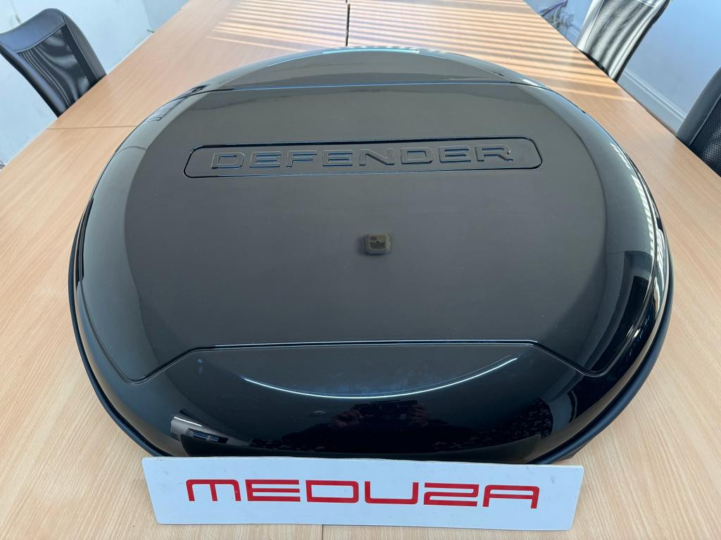 Land Rover Defender L663 2020> 90 & 110 Spare Wheel Cover Gloss Black ...