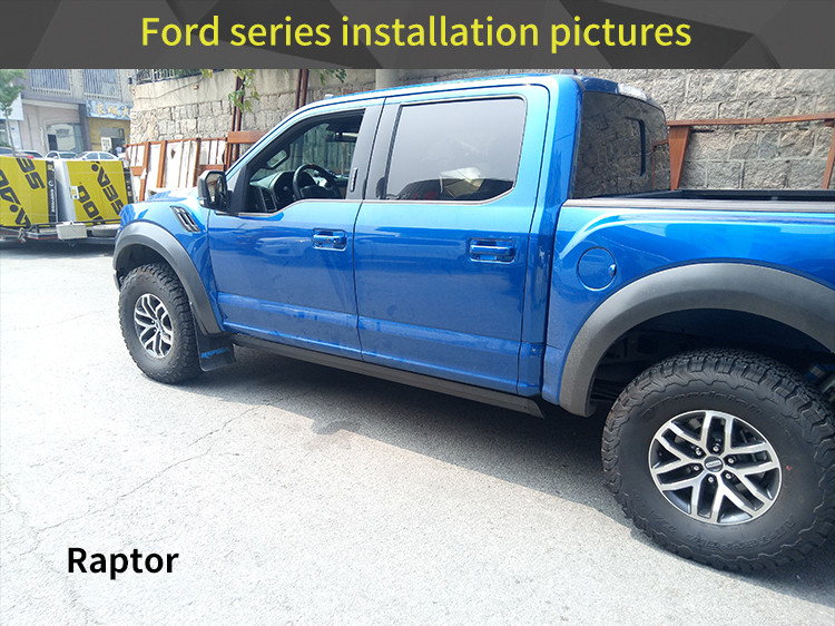 Ford Ranger Automatic Deployable Side Steps - Meduza Design Ltd
