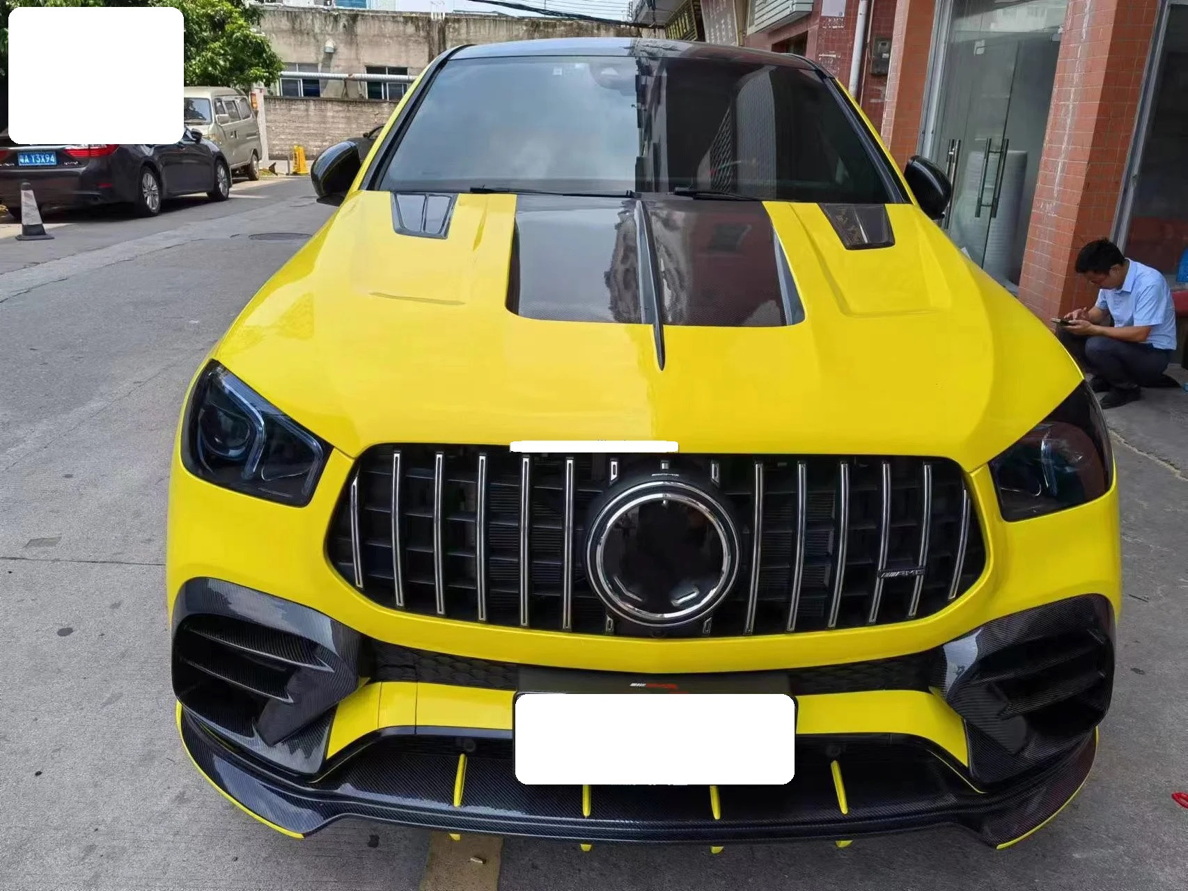 Mercedes GLE63 GLE53 W167 Coupe Carbon Fiber Body Kit - Meduza Design Ltd