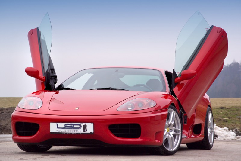 Ferrari 360 LSD Door Conversion Kit - Meduza Design Ltd