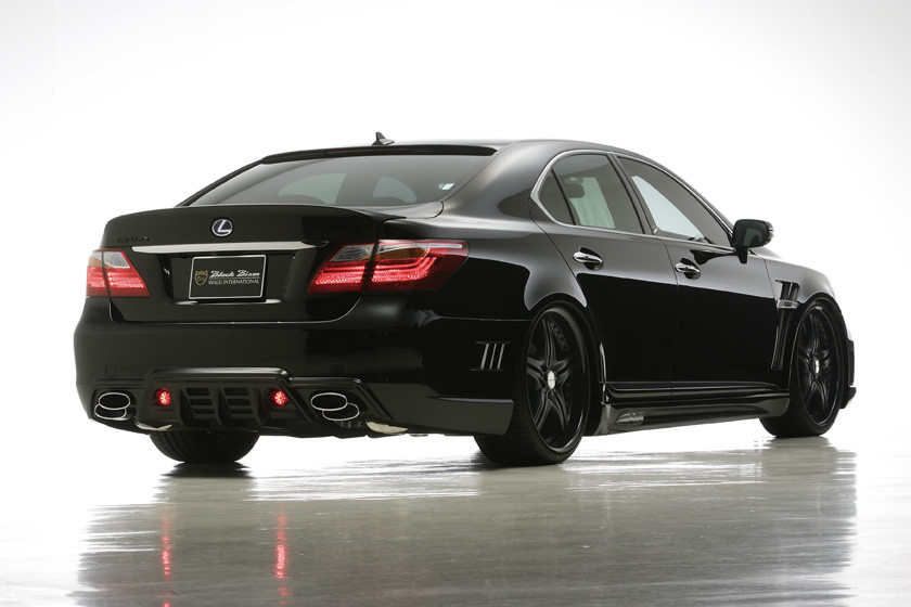 Lexus LS600H/L Facelift Black Bison Edition Wald Body Kit - Meduza ...