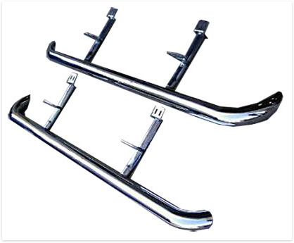 Range Rover Side Tubes Stainless Steel - Meduza Design Ltd