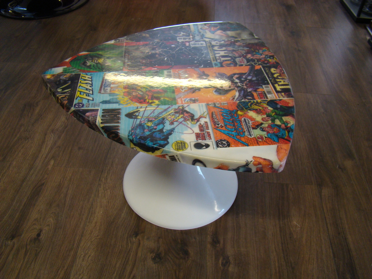Retro DC Comic Book Table - Meduza Design Ltd