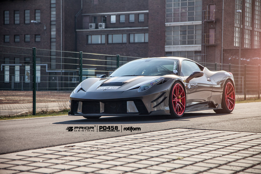 Ferrari 458 Italia Prior Design Front Bumper - Meduza Design Ltd