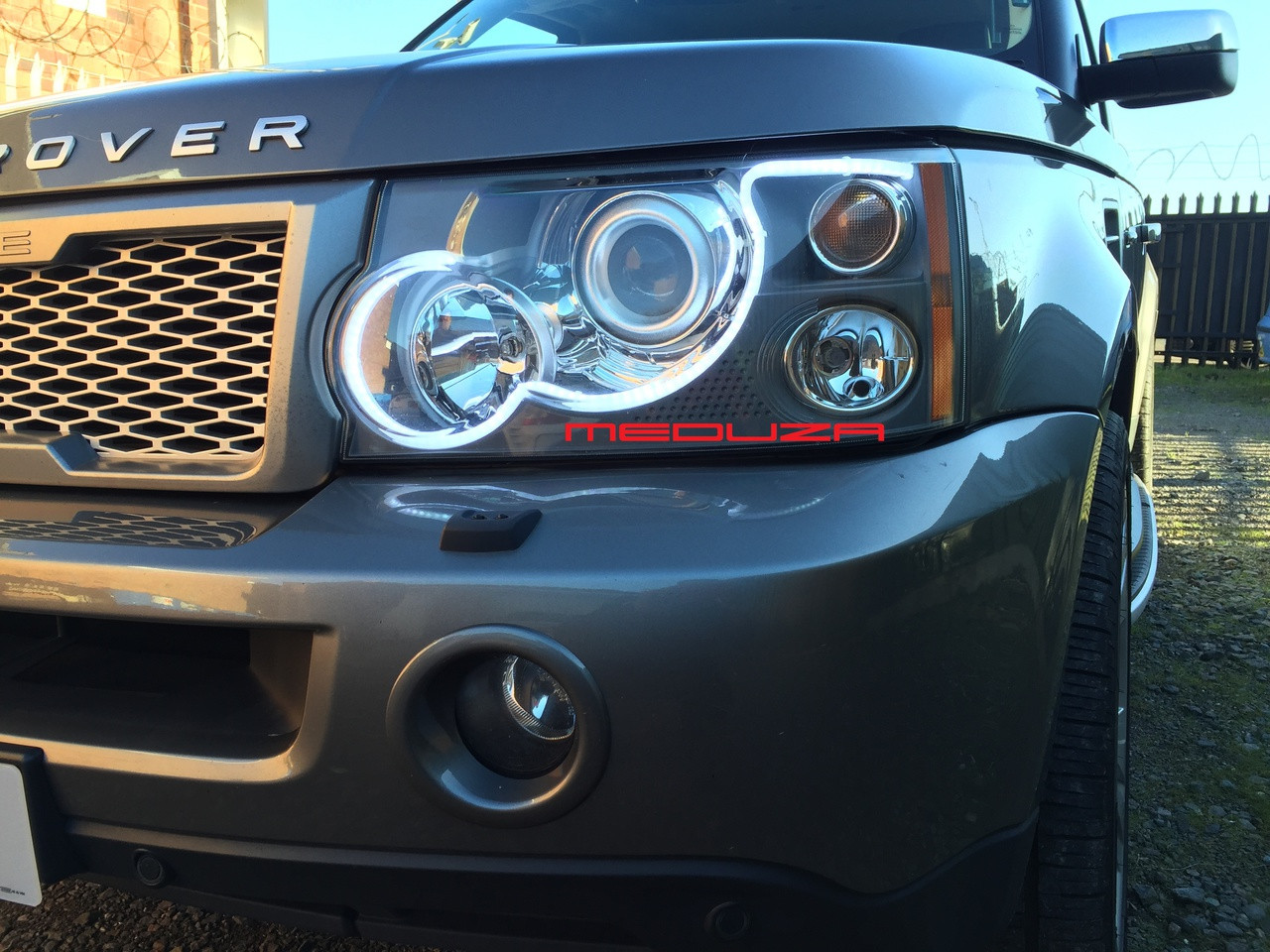 Range Rover Sport 2005-2009 LED Headlight Upgrade to 2015 Style ...