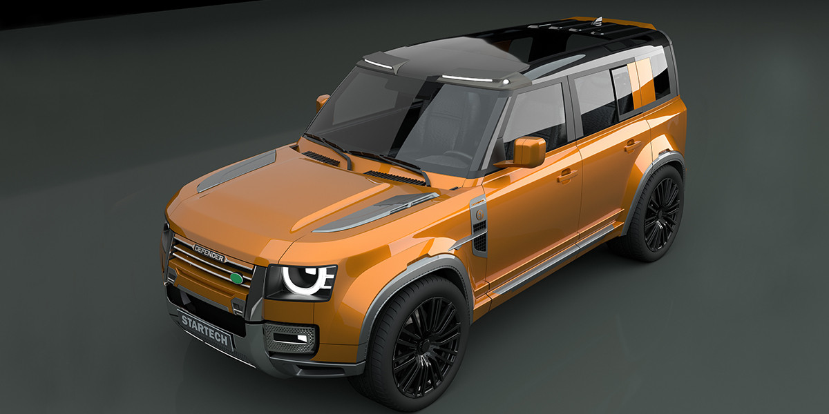 Land Rover Defender 2020> Startech Front Apron Body Kit - Meduza Design Ltd