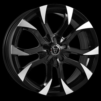 18" Alloy Wheels Wolfrace Eurosport Assassin Black/ Polished - Meduza ...