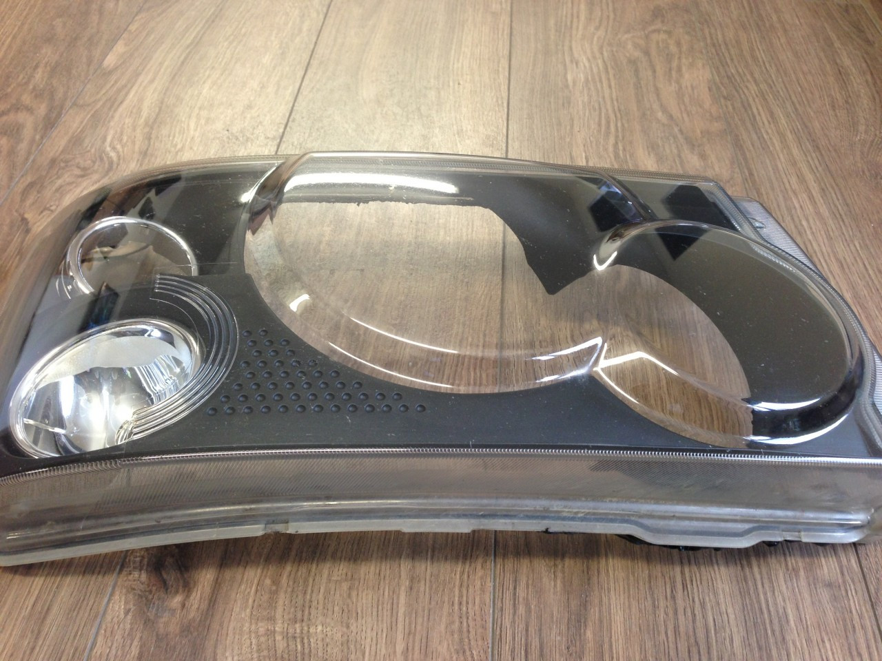 Range Rover Sport Headlight Upgrade Conversion painted black internals ...