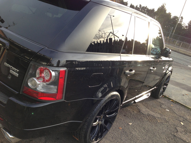 RANGE ROVER SPORT AUTOBIOGRAPHY STYLE REAR BUMPER FOR 2005-2009 ...