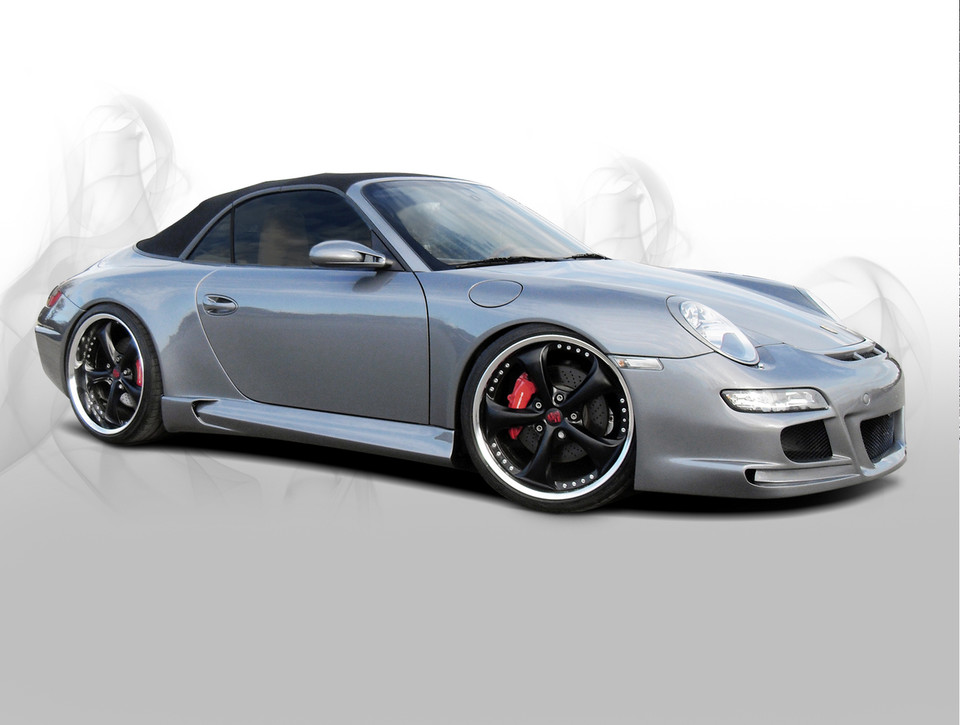 Porsche 911 (997) Coupe & Convertible Black Edition Body Kit - Meduza ...