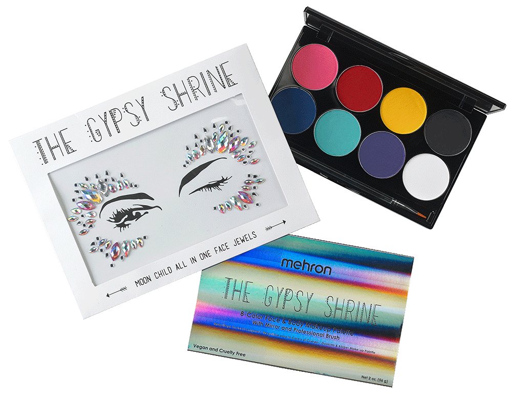 Just Launched: The Gypsy Shrine Face & Body Makeup Palette With Jewel ...
