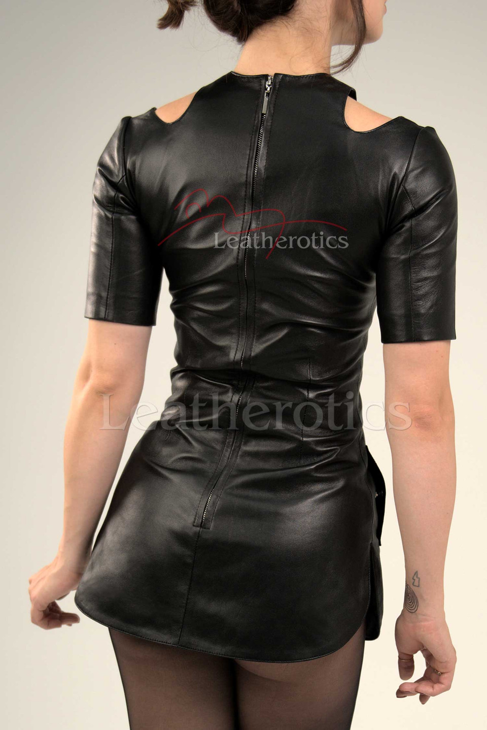 Women's Leather Dresses | Genuine Leather Made | Leatherotics