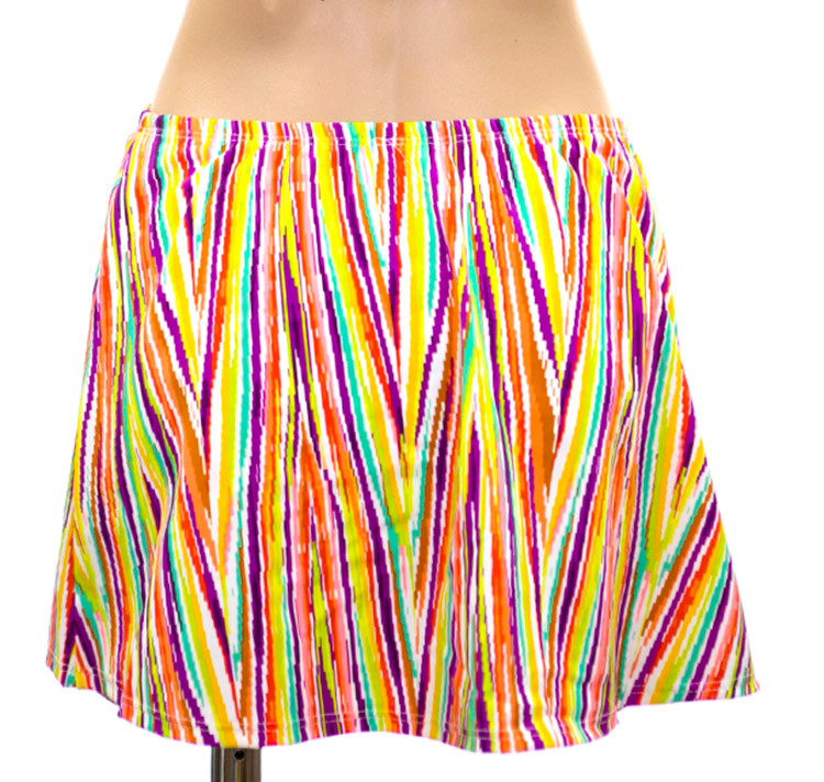 Zig Zag full coverage skirted bottom - Kechika Store