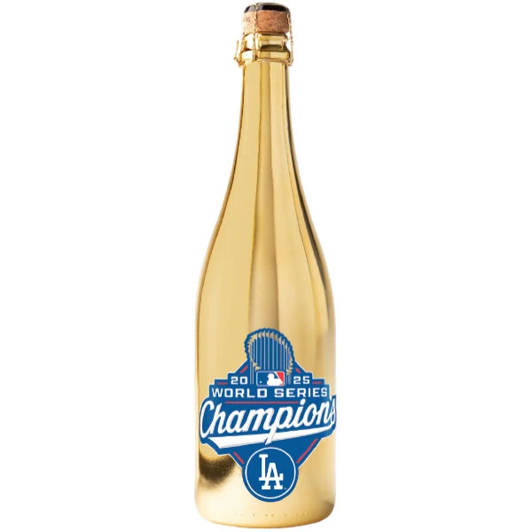 Mano's LA Dodgers World Series Championship 2025 Gold Bottle Bubbly NV ...