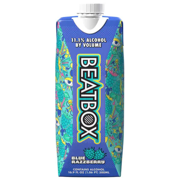 BeatBox Beverages Blue Razzberry 500ml | FineWineHouse