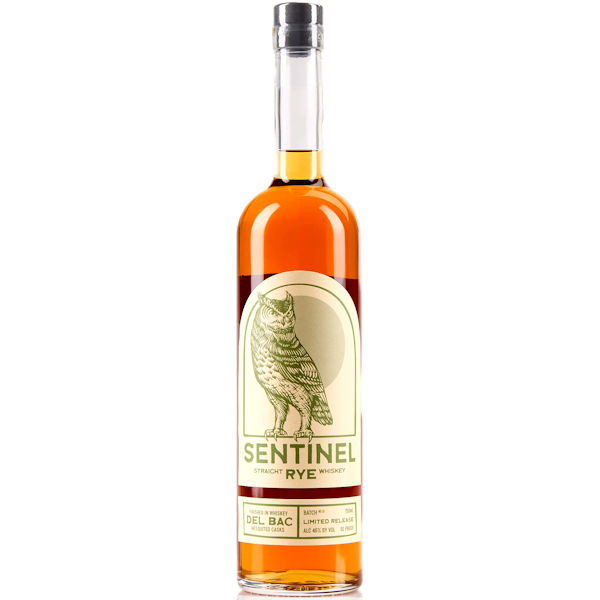 Del Bac Sentinel Straight Rye Whiskey 750ml | Liquorama