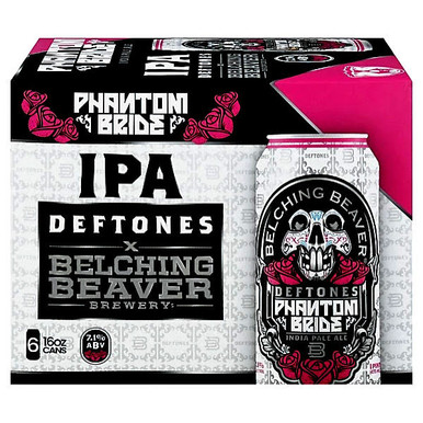 Belching Beaver Deftones Phantom Bride IPA 16oz 6 Pack Cans | Liquorama