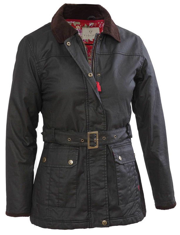 Ladies Wax Jacket - Vedoneire