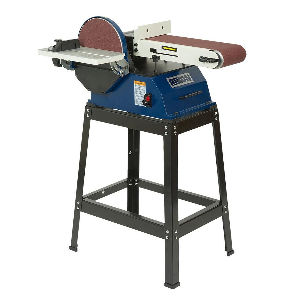 Rikon 6 X 48 Belt 10 Disc Sander Midwest Technology Products Rikon 6 X 48 Belt 10 Disc Sander Midwest Technology Products