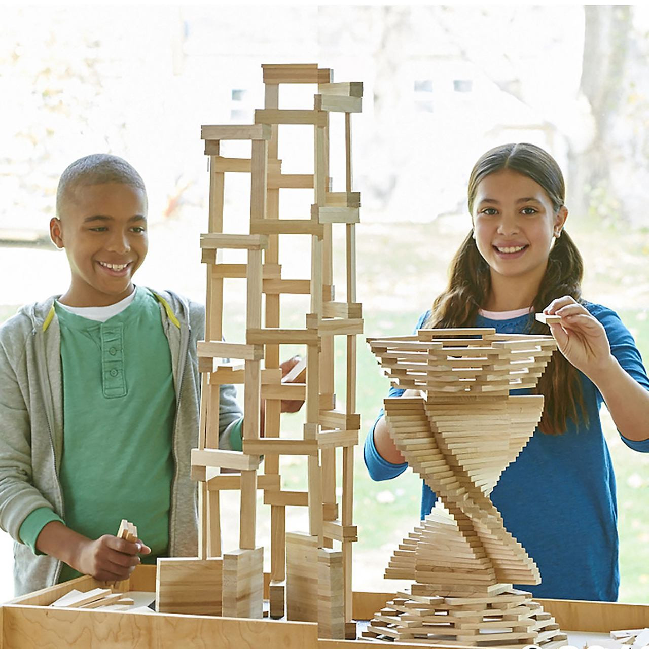 KEVA Plank School Pack, 400-Pieces - Midwest Technology Products