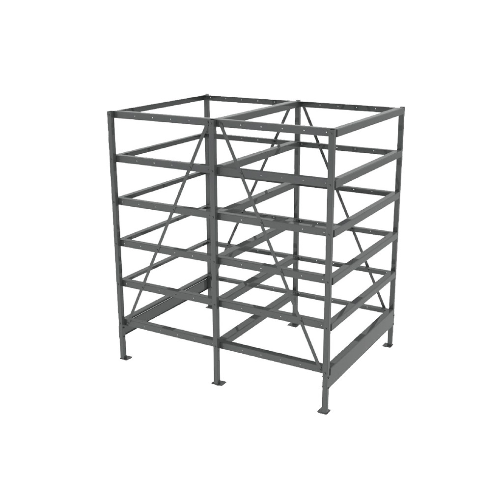 Greene Mfg. End-loading Flat Material Storage Rack - Midwest Technology ...
