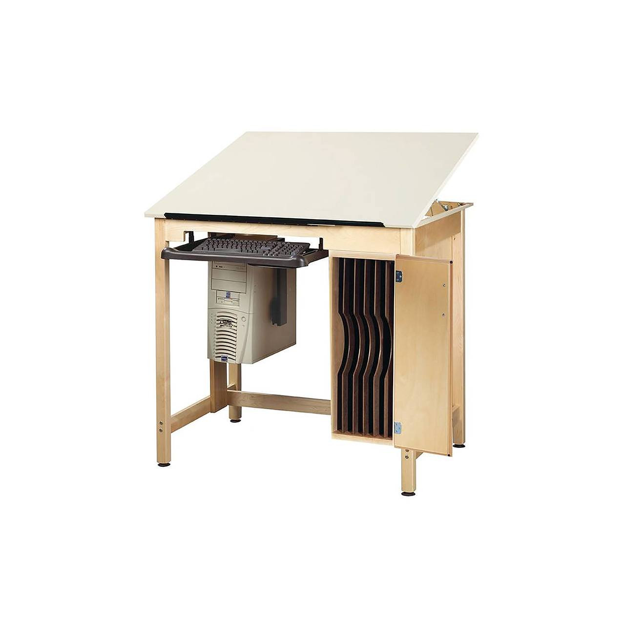 Diversified Drawing Table, Board Storage | Midwest Technology