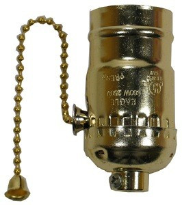 Pass & Seymour Pull Chain Socket - Midwest Technology Products