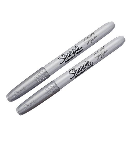 Sharpie Metallic Fine Point, Silver | Midwest Technology