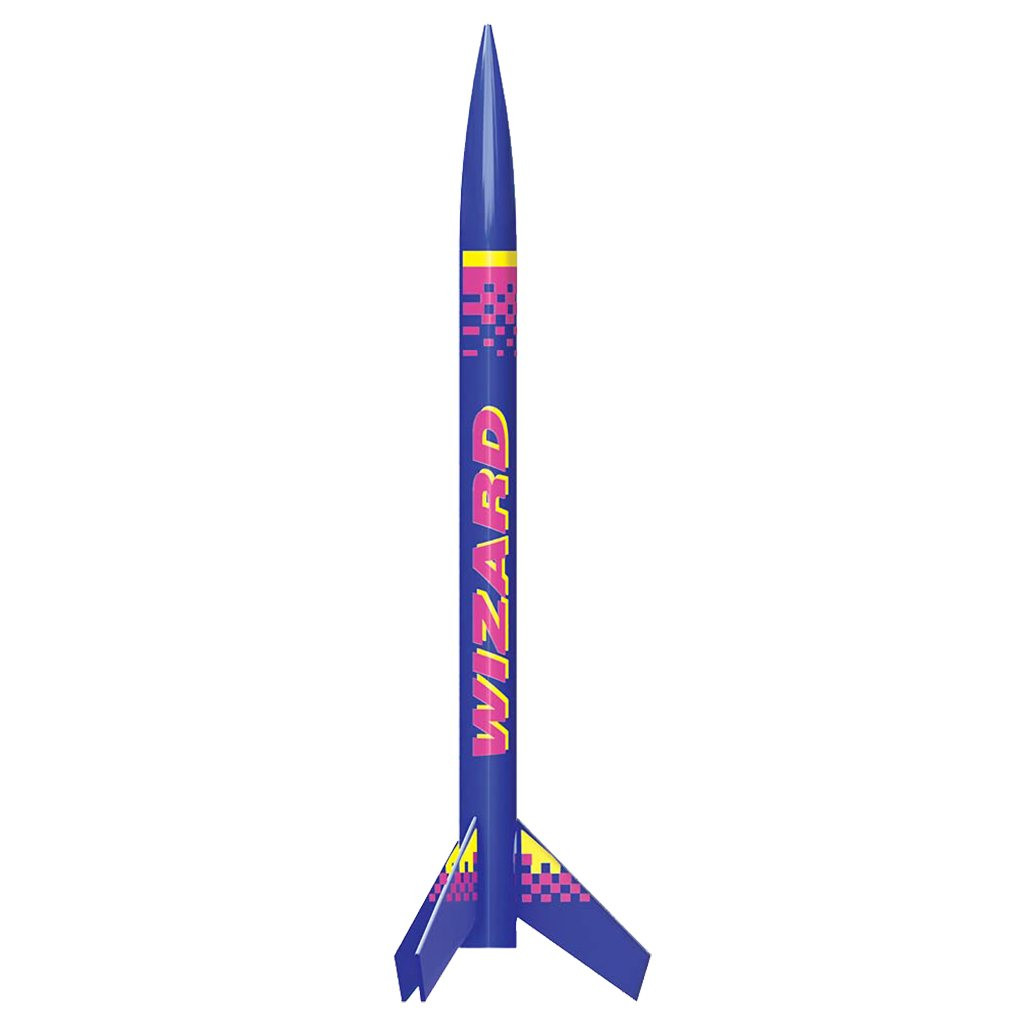 Estes Wizard Skill Level 1 Rocket, 12 Pack - Midwest Technology Products